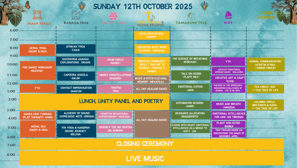 KISIMA FESTIVAL Wellness Festival Beneath the Baobabs Kilifi