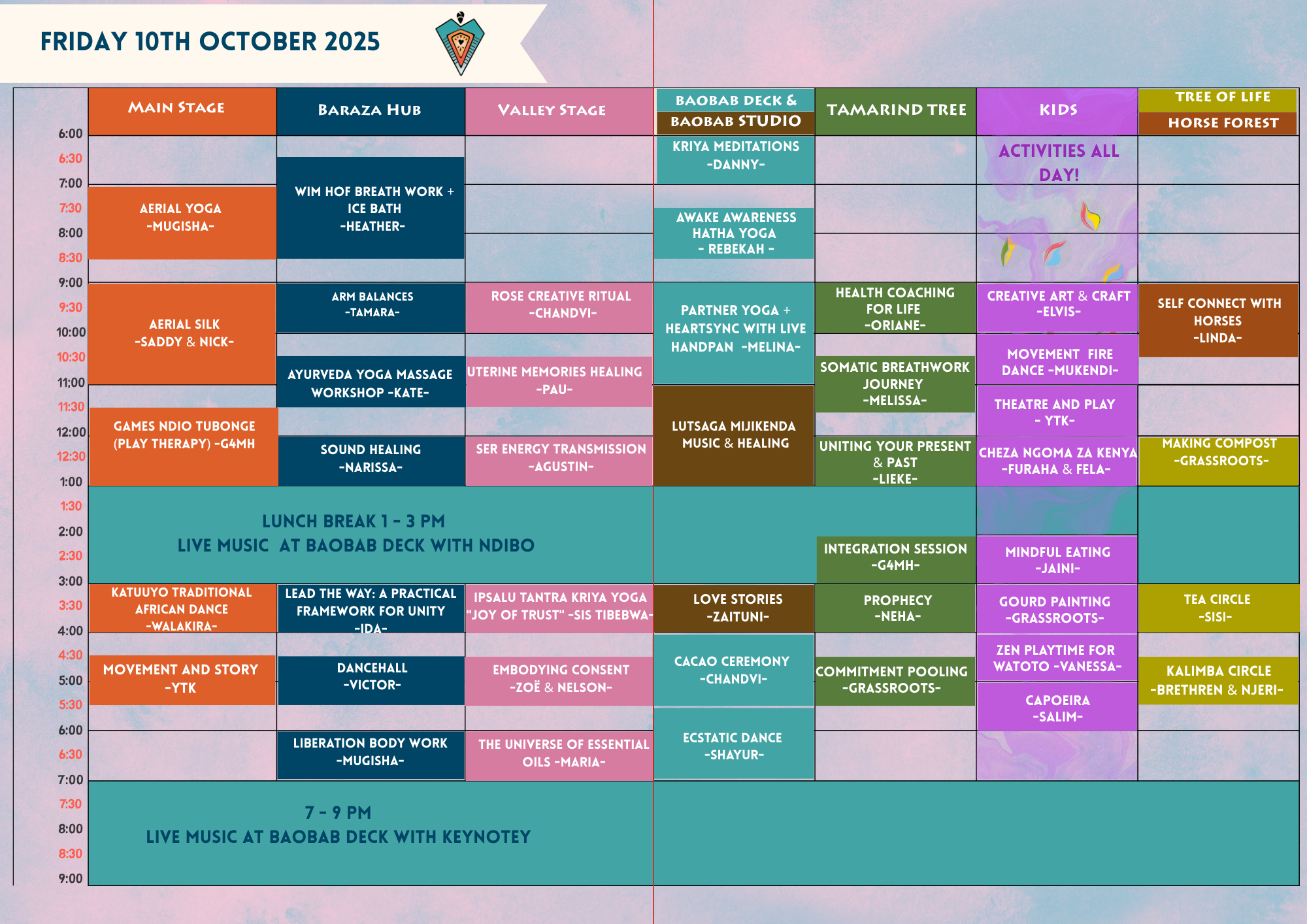 KISIMA FESTIVAL Wellness Festival Beneath the Baobabs Kilifi