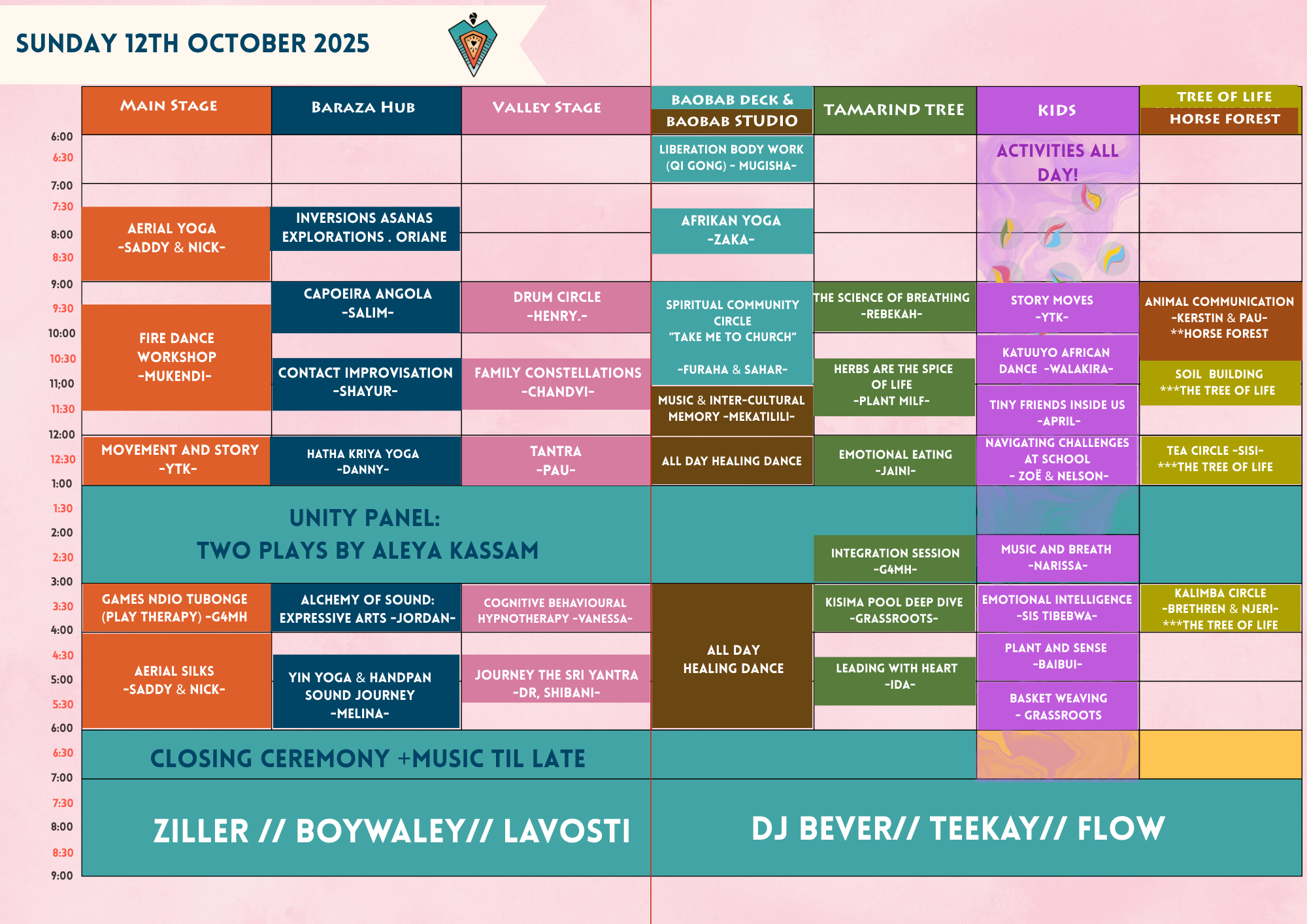 KISIMA FESTIVAL Wellness Festival Beneath the Baobabs Kilifi